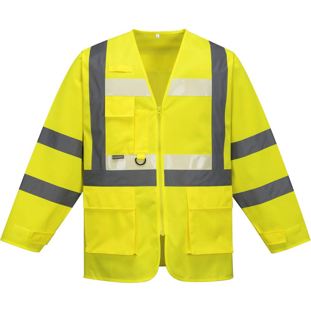 Portwest Glowtex Executive Jacket - Yellow | The PPE Online Shop